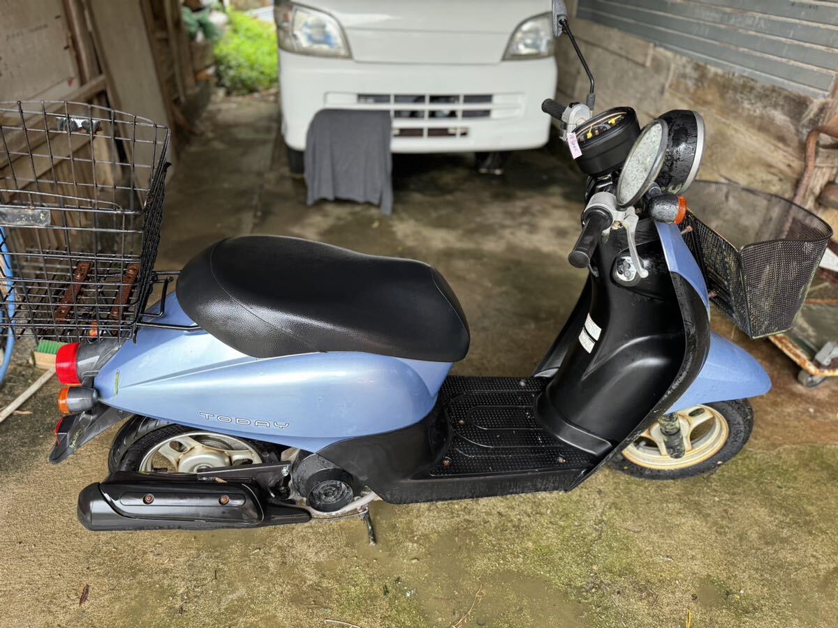 トゥディ ホンダ AF67 エンジン始動 OK 4スト インジェクション 原付 HONDA today 50cc スクーター福岡より 佐賀 ...