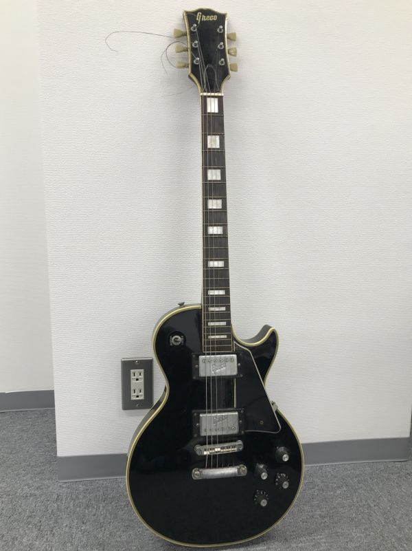 E223-SG2-301 Gneco グレコ エレキギター ブラック レスポール ブラック 6弦 楽器 音出し確認済み(グレコ)｜売買されたオークション情報、yahooの商品情報をアーカイブ ...