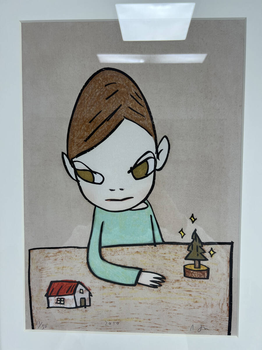 模写 奈良美智 Yoshitomo Nara Hateful Christmas 版画 42 x 29.5 cm(シルクスクリーン)｜売買されたオークション情報、yahooの商品情報を ...