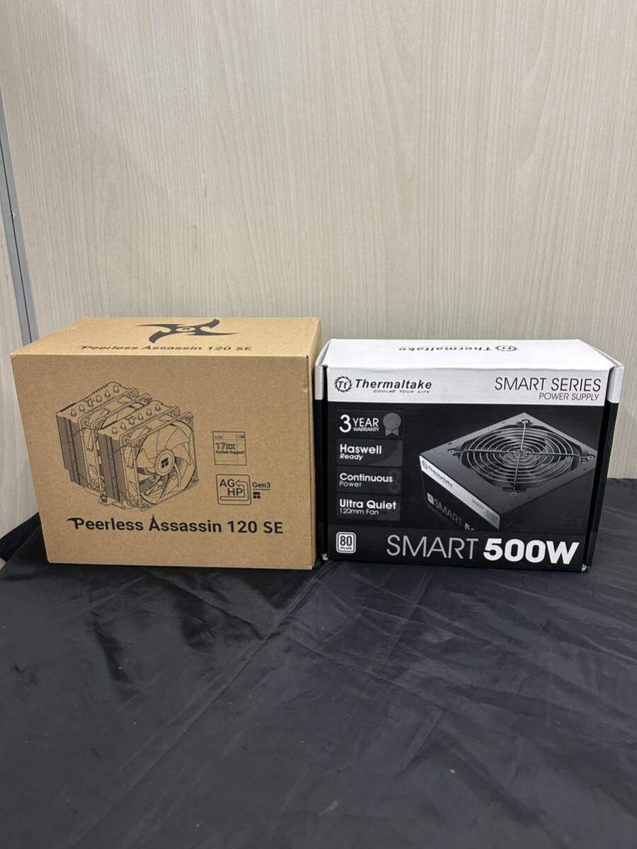 Thermalright Peerless Assassin 120 SE CPUクーラー サーマルライト Thermaltake Smart 500W SPD-0500P 2点セット PC ...