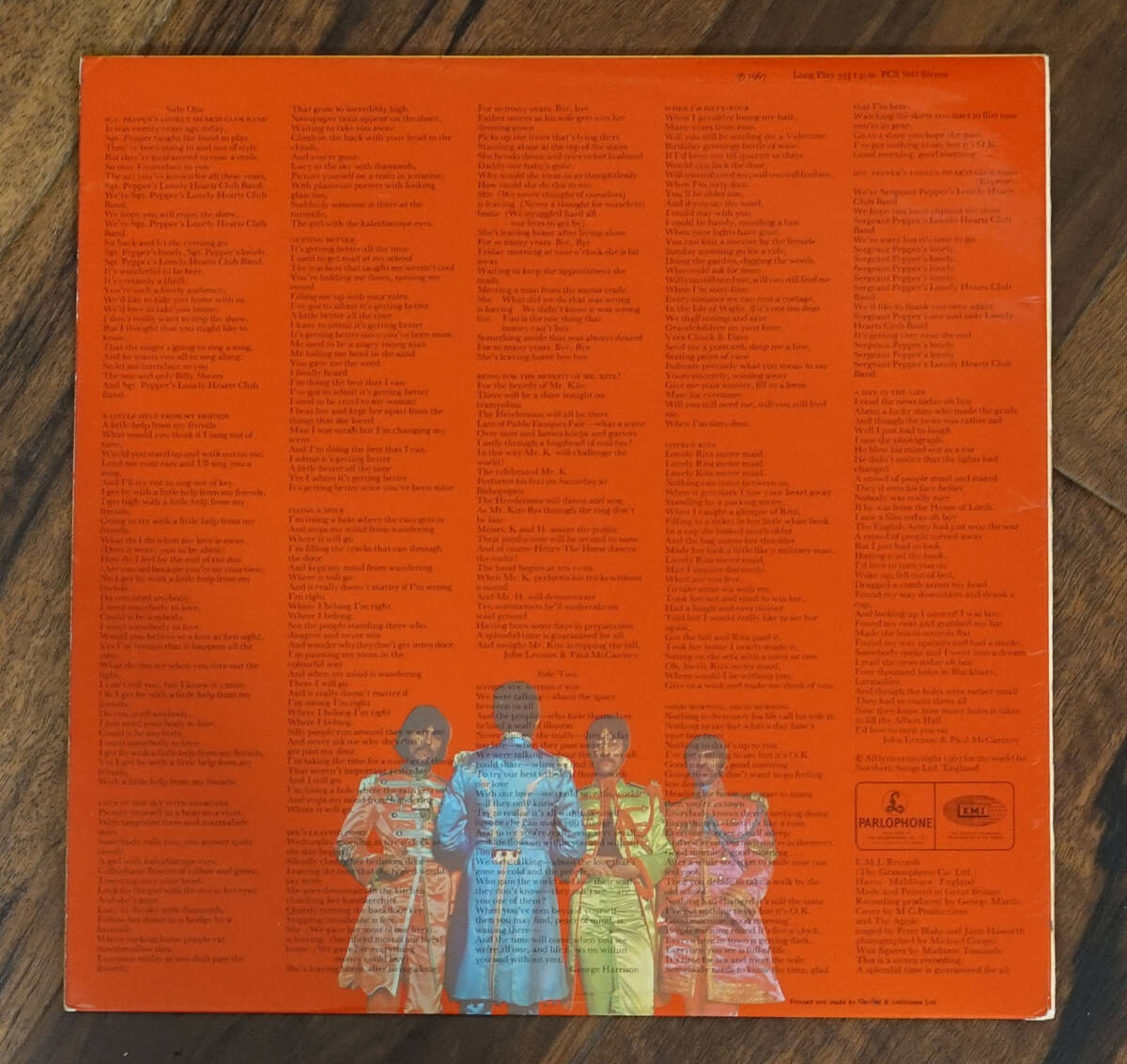 極美盤 UK Original 初回 Parlophone PCS 7027 SGT. PEPPERS / The Beatles MAT ...