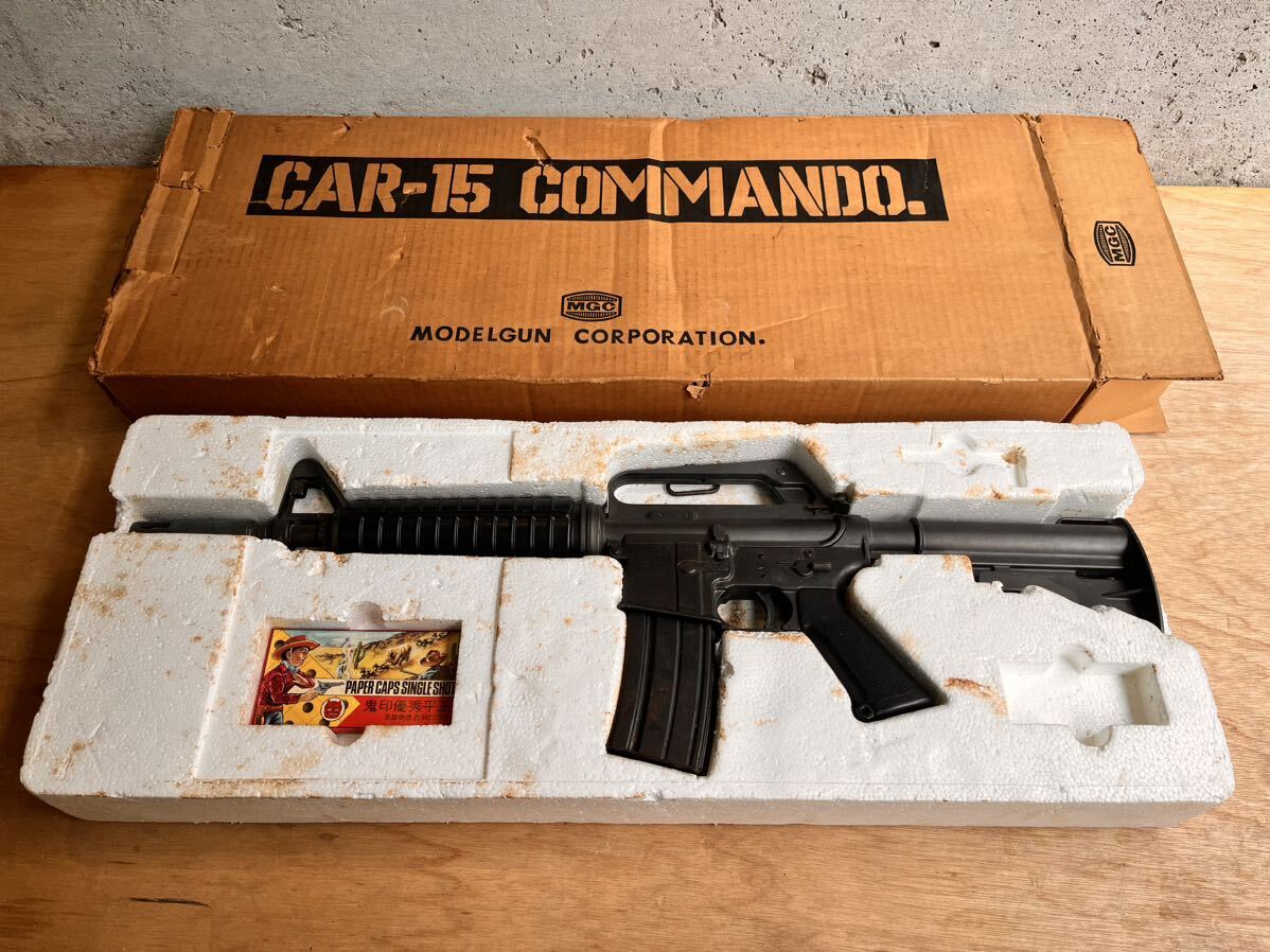 CAR-15 M16 モデルガン COMMANDO 東京マルイ MGC 現状品(モデルガン)｜売買されたオークション情報、yahooの商品情報をアーカイブ公開 - オークファン（aucfan.com）