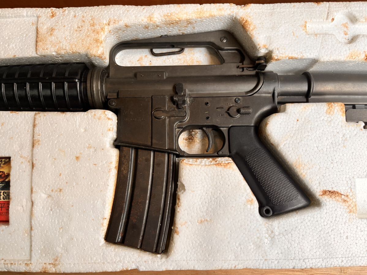 CAR-15 M16 モデルガン COMMANDO 東京マルイ MGC 現状品(モデルガン)｜売買されたオークション情報、yahooの商品情報をアーカイブ公開 - オークファン（aucfan.com）