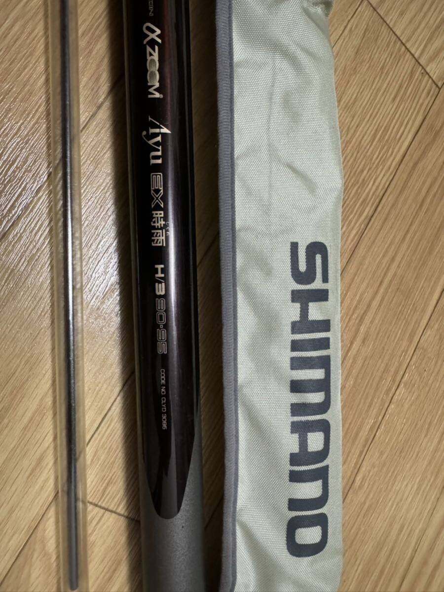 SHIMANO シマノ α ZOOM Ayu EX 時雨 H/3 90-95釣竿(アユ竿)｜売買されたオークション情報、yahooの商品情報を ...