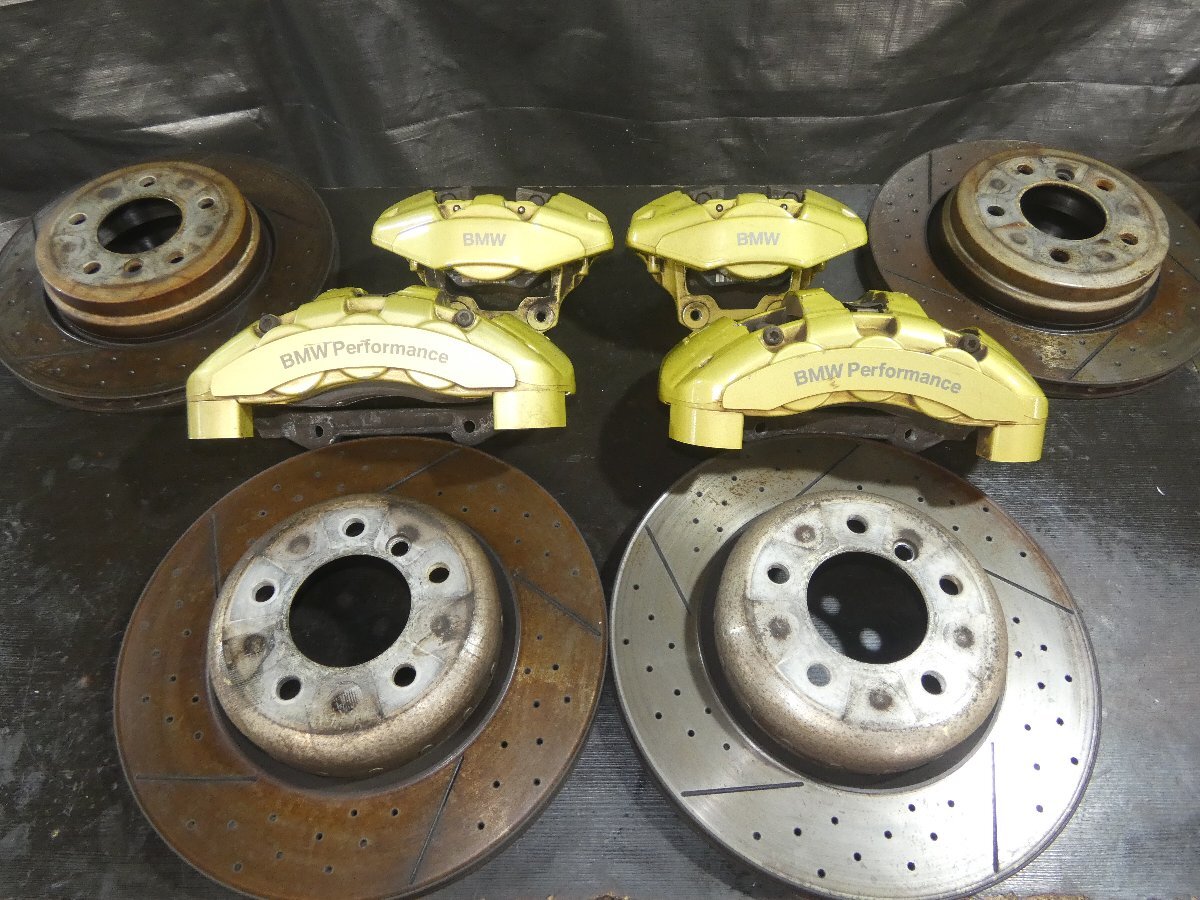 BMW 3シリーズ E90 325i PH25 BMWパフォーマンス 6 2pot キャリパー 前後セット 70OC1(ブレーキローター ...