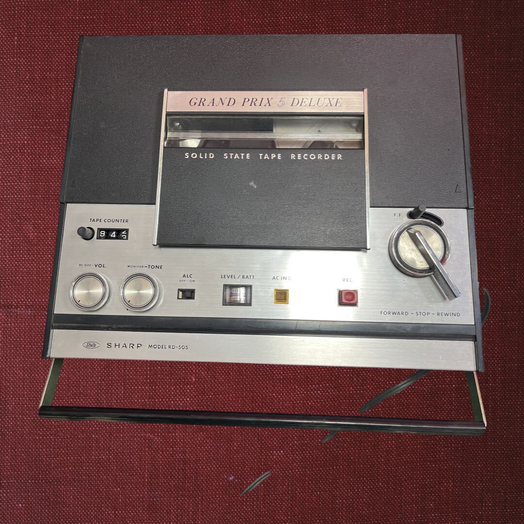品 レトロ シャープ SHARP オープンリールデッキ GRAND PRIX 5 DELUXE RD-505(オープンリールデッキ)｜売買され ...