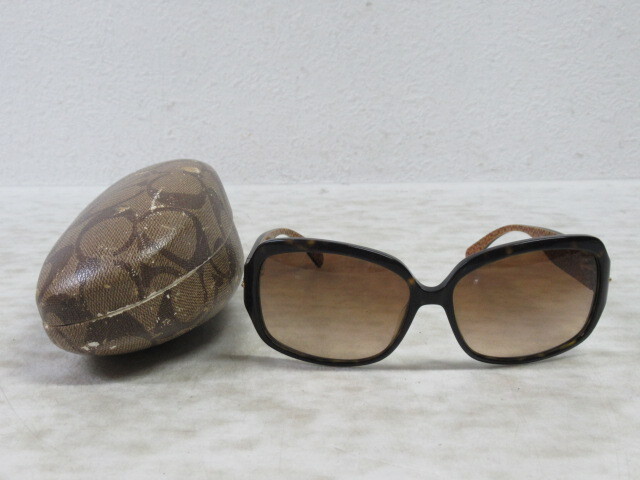 S407.COACH コーチ HC 8027 L902 Scarlett 5006/13 Tortoise サングラス/(服飾小物)｜売買され ...