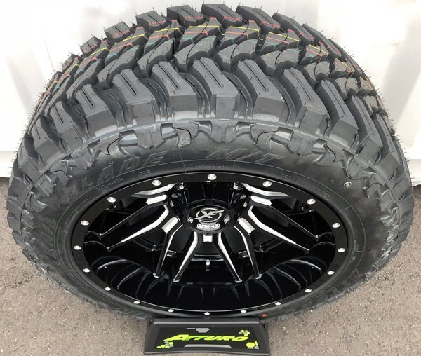 20x12J ランクル100 タンドラ XF OFFROAD XF222 20インチマッドタイヤホイール ATTURO TRAIL BLADE ...
