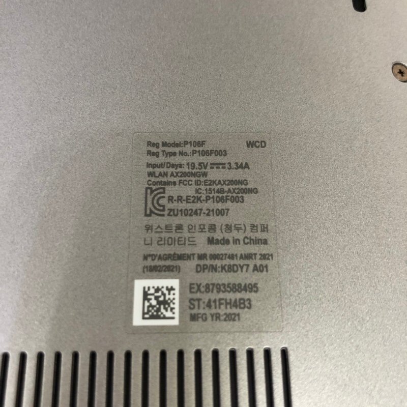 DELL デル Inspiron 5515 P106F Windows11 AMD Ryzen 5 5500U with Radeon ...
