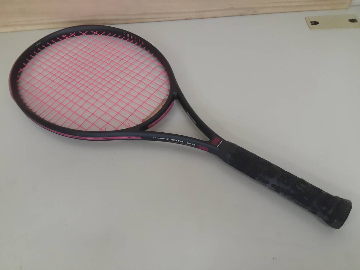 硬式テニスラケット DUNLOP COM 260RC SOPHIA /SRIXON V 5.0/Prince O3 BLUE/Prince ...