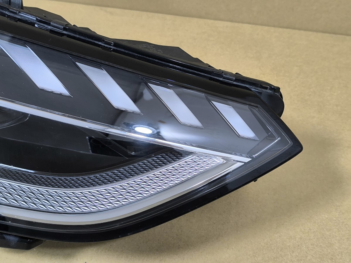 破損無 LED 8W AUDI A4 右 ヘッドライト 8W0.941.036.F ブラック 純正 アウディ 2Y1(ヘッドライト)｜売買され ...