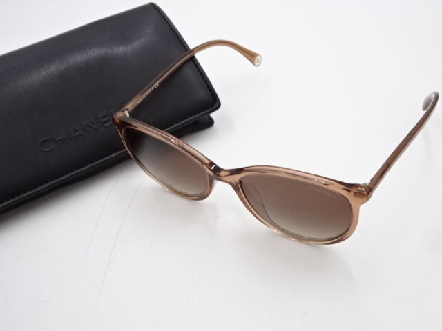 M484 CHANEL シャネル レディース サングラス 5448-A 1651/S5 54 17 140 ココマーク ケース付き(サングラス ...