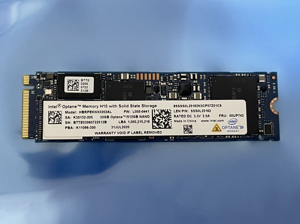 3630時間 INTEL HBRPEKNX0202AL 512GB SSD M.2 正常判定(256GB～)｜売買されたオークション情報 ...