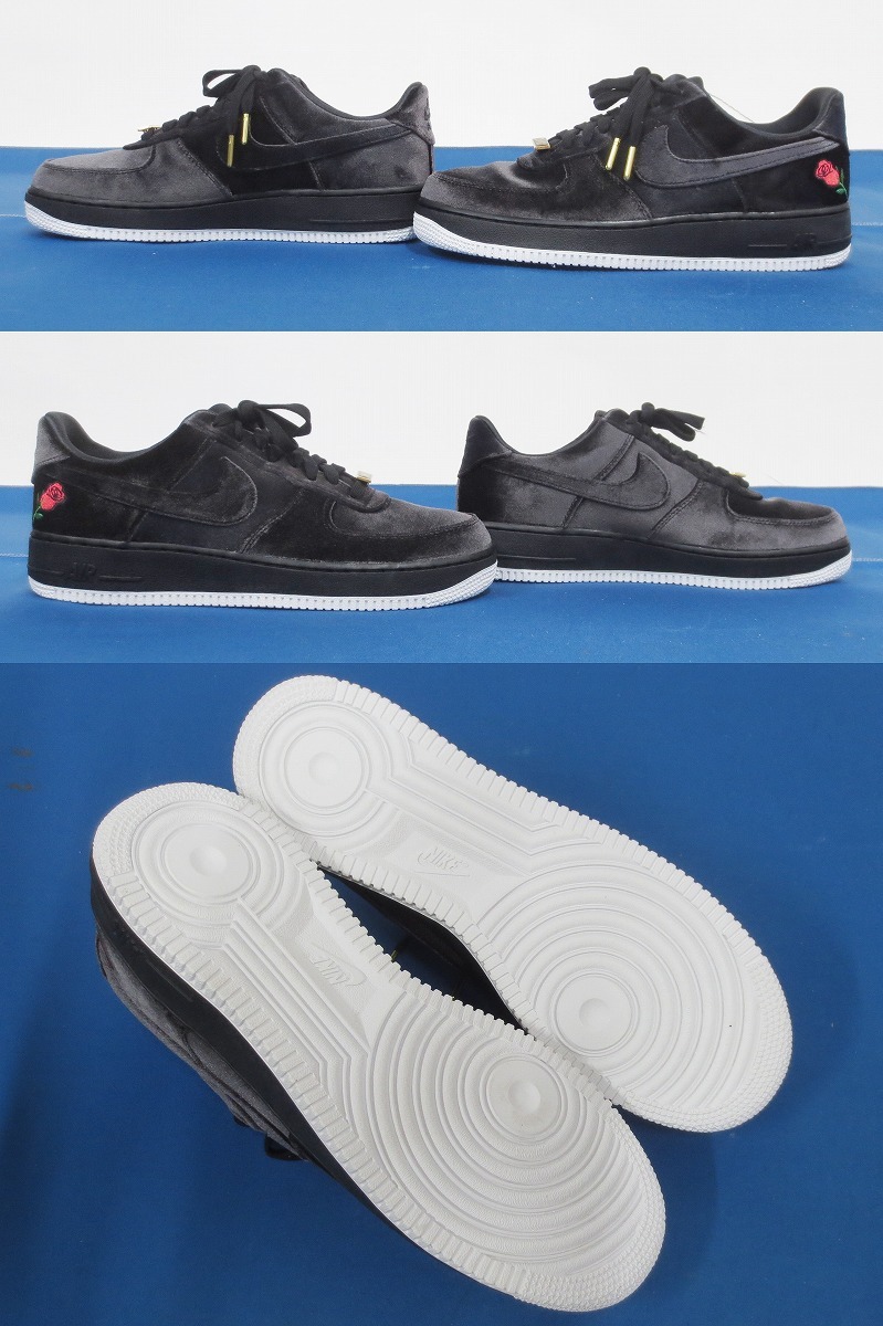NIKE AIR FORCE 1 ‘07 QS “VELVET ROSE” BLACK/WHITE 28.0cm AH8462-003 ナイキ ...