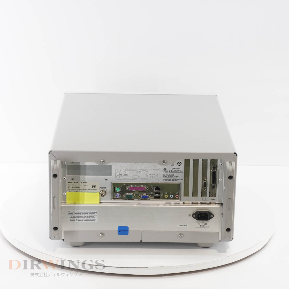 DW 8日保証 DCA-J 86100C infiniium Agilent Digital Communications Analyzer ...