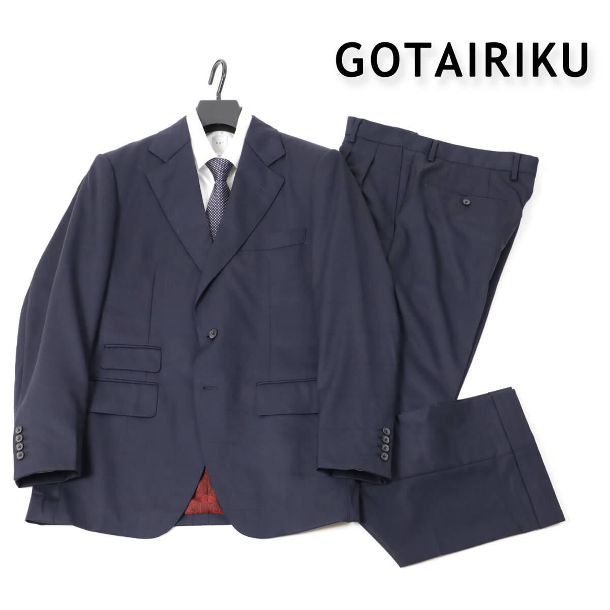 767 訳有 gotairiku 五大陸 シャドーウインドペン ウール スーツ メンズ ビジネス スーツ 秋冬 A5(Sサイズ以下)｜売買されたオークション情報、yahooの商品情報を ...