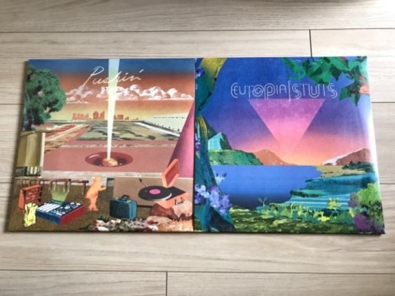 STUTS 2LP Pushin' ＆ Eutopia PUNPEE 呂布カルマ Campanella JJJ 鎮座DOPENESS KID FRESINO asuka ando 一十三十一 ...