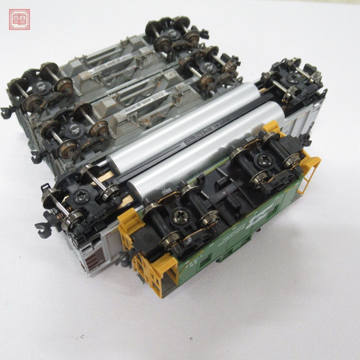 カトー Nゲージ Cupola Caboose BN #11434/BethGon Coalporter BNSF/AC＆F 70t ...