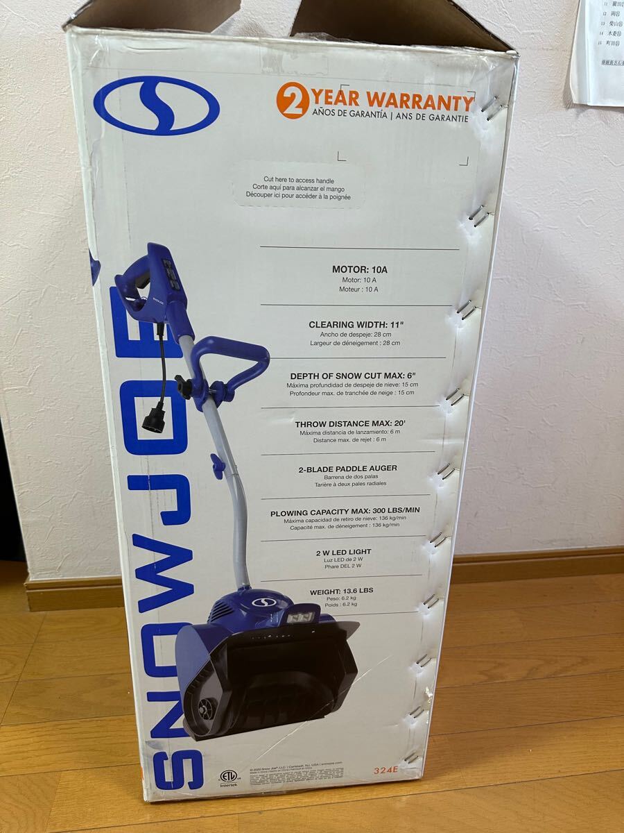 Snow Joe スノージョー 324E ヘッドライト付き電動スノーショベル 11 インチ ブルー(除雪機)｜売買されたオークション情報 ...