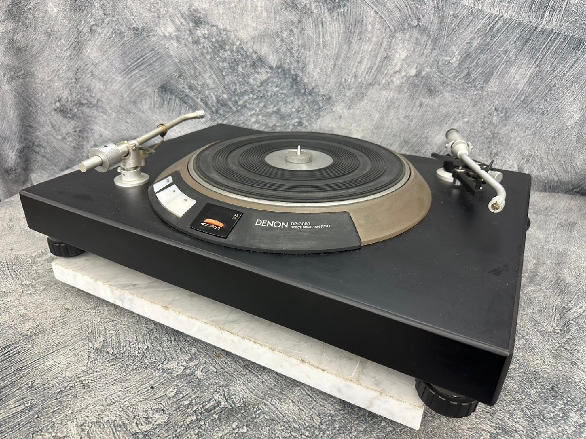 t1725 現状品 DENON デノン DP-3000 ダブルアーム ターンテーブル ダストカバー欠品(デノン)｜売買されたオークション情報 ...