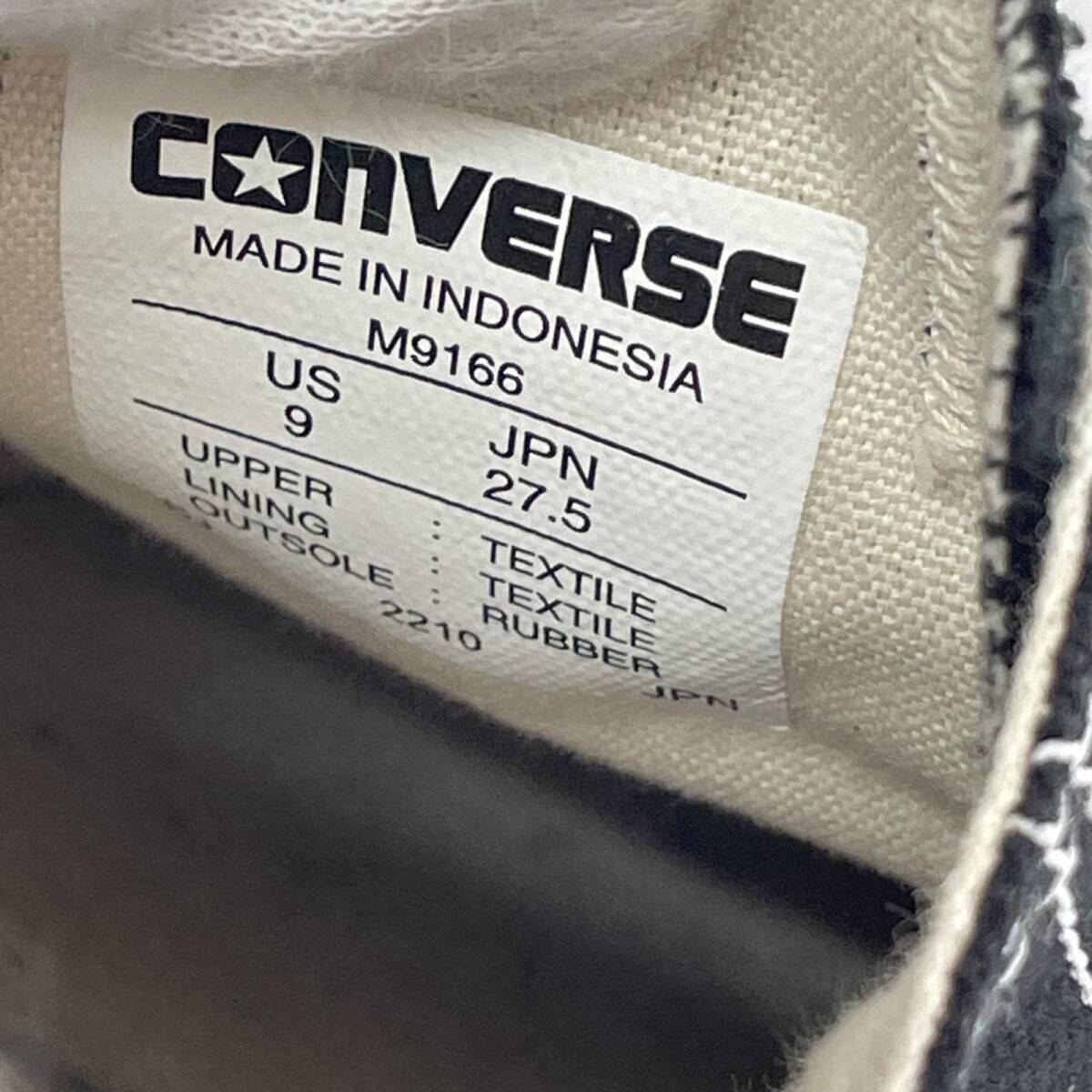 CONVERSE コンバース M9166 ALL STAR OX スニーカー size27.5/ブラック(27.5cm)｜売買された ...