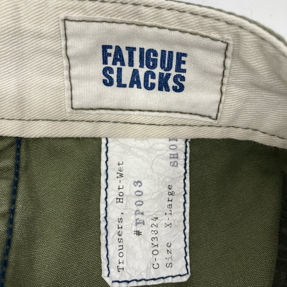 THE CORONA UTILITY コロナ ユーティリティ FP003 T-54 SLACKS G-Poplin - OD FATIGUE ...