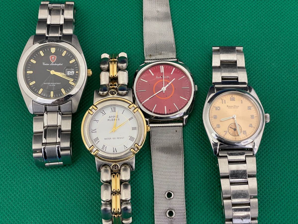 Roven Dino Paul smith などメンズクォーツ腕時計4点まとめジャンク品管理番号12-B59(3針（時、分、秒）)｜売買されたオークション情報、yahooの商品情報をアーカイブ ...