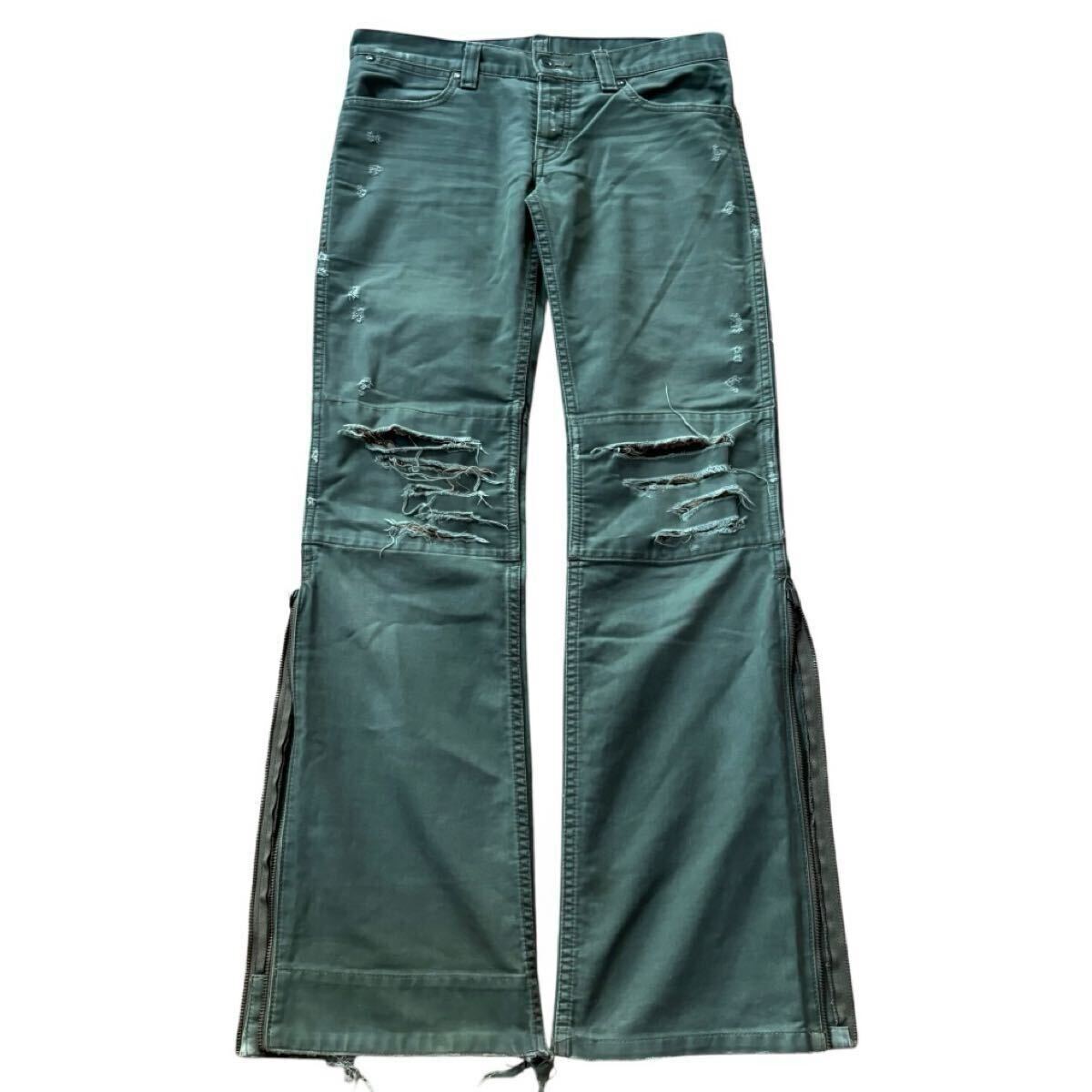 If Six Was Nine Archive MUD MAX Yim and Yam Reversible Denim Pants ...