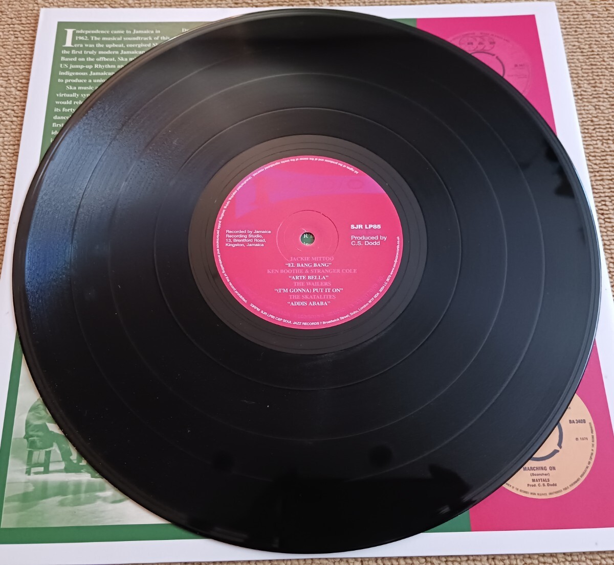 STUDIO ONE SKA SOUL JAZZ RECORDS / SJR LP85 / 輸入盤2枚組LPレコード / SKATALITES ...