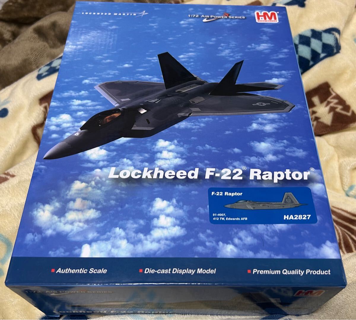 1/72 ホビーマスター F-22 ラプター Raptor 91-4007 412 TW Edwards AFB HA2827(軍用機)｜売買 ...