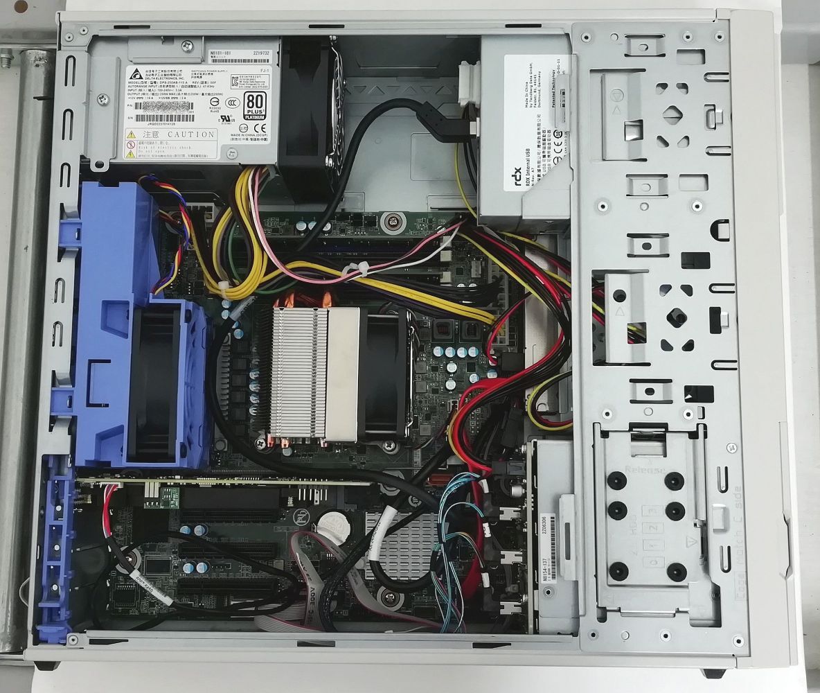 NEC Express5800/T110k-S N8100-2891Y Xeon E 2378 メモリ64GB HDD1.2TB x4 ...