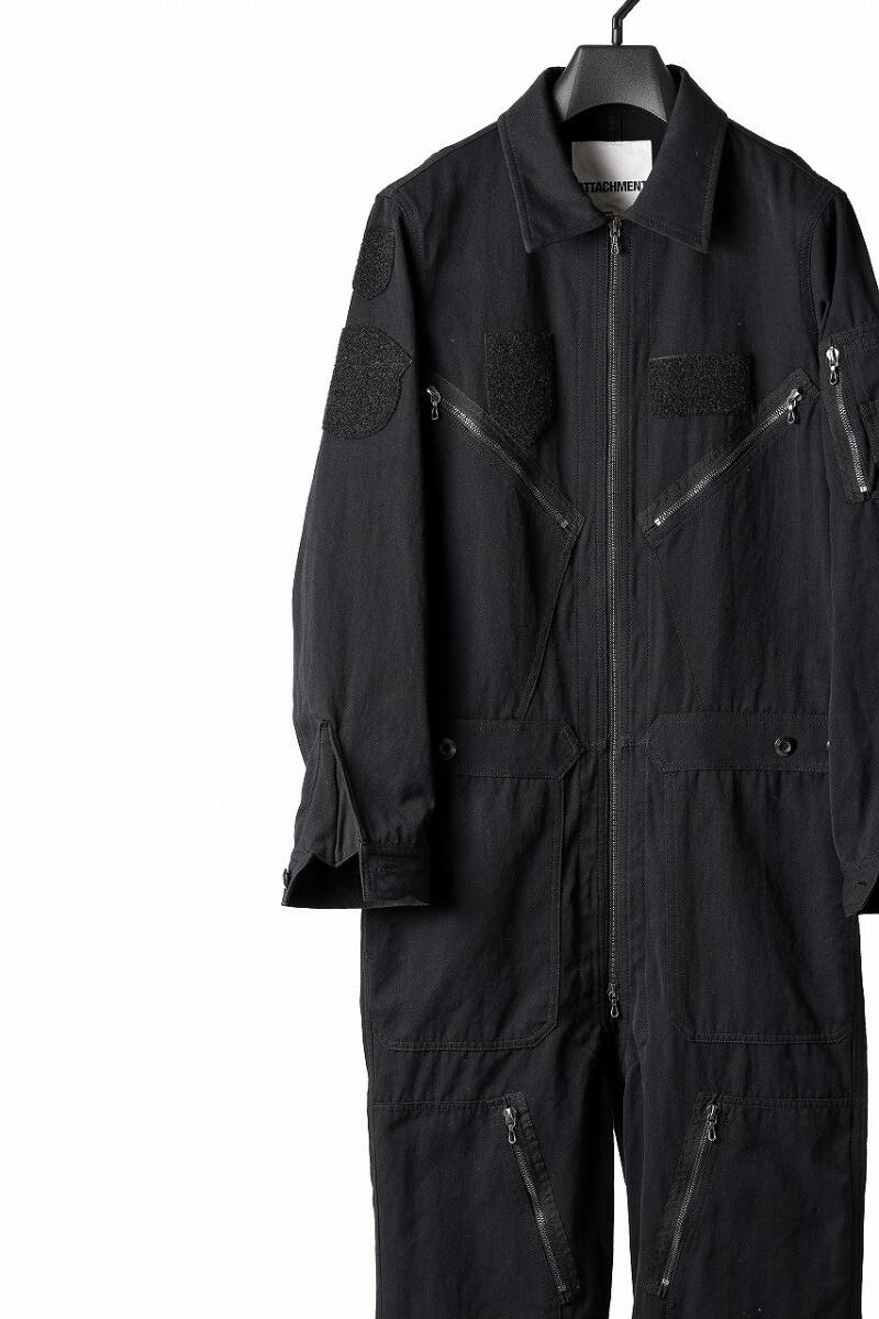 ATTACHMENT ZIP JUMSUIT KAZUYUKI KUMAGAI アタッチメント カズユキクマガイ N/07 wjk LAD MUSICIAN SHELLAC wjk ...