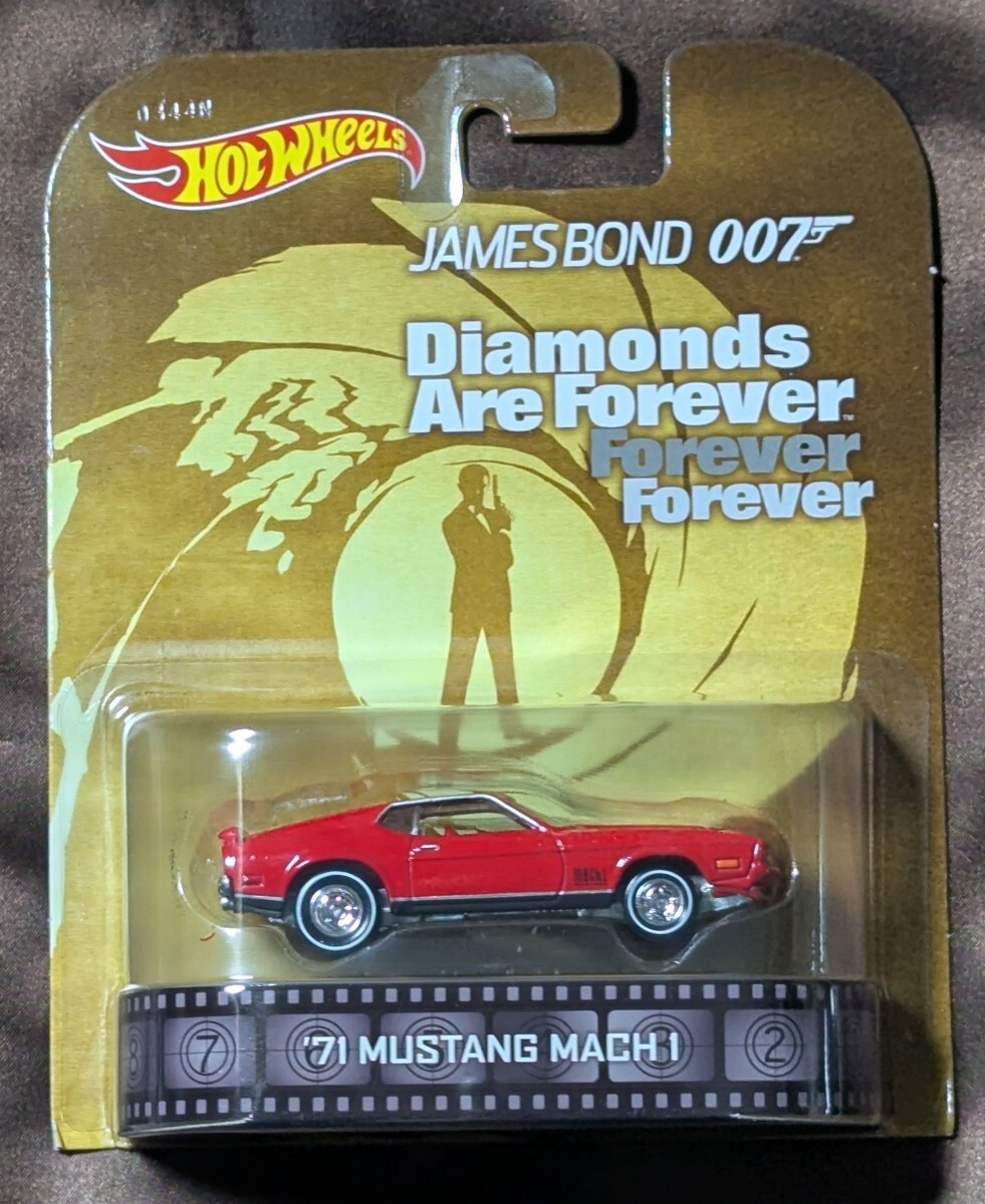 Hot Wheels 2014 Retro Entertainment : '71 Mustang Mach 1 007 Diamonds Are Forever ホットウィール レトロ ...