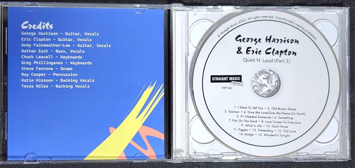 George Harrison Quiet N' Loud.Live In Yokohama 1991 ジョージハリソン 横浜公演 Eric ...