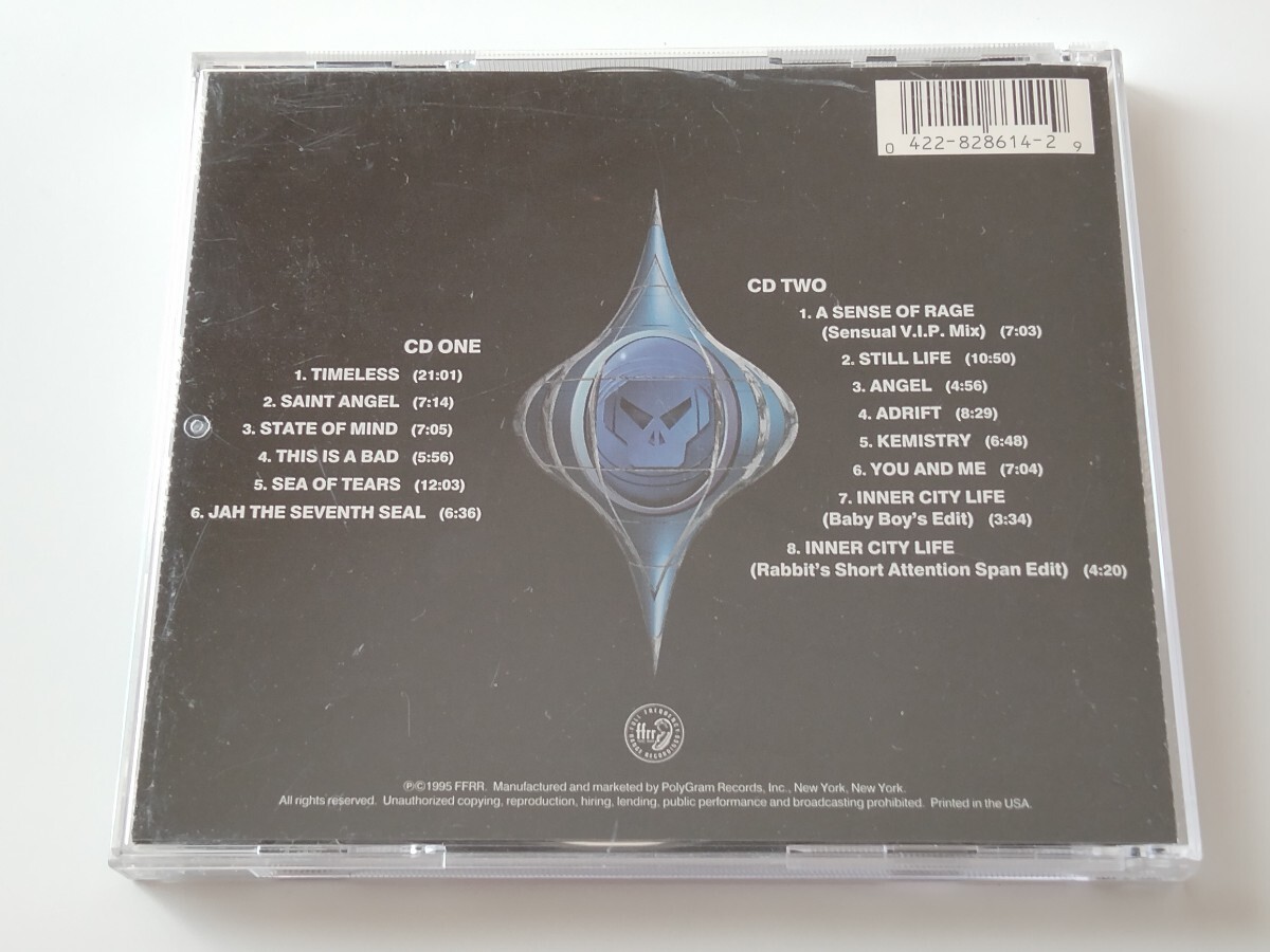 2CD/ボートラ追加US盤 GOLDIE / TIMELESS 2CD ffrr 422828614-2 ゴールディー DRUM'N'BASS ...