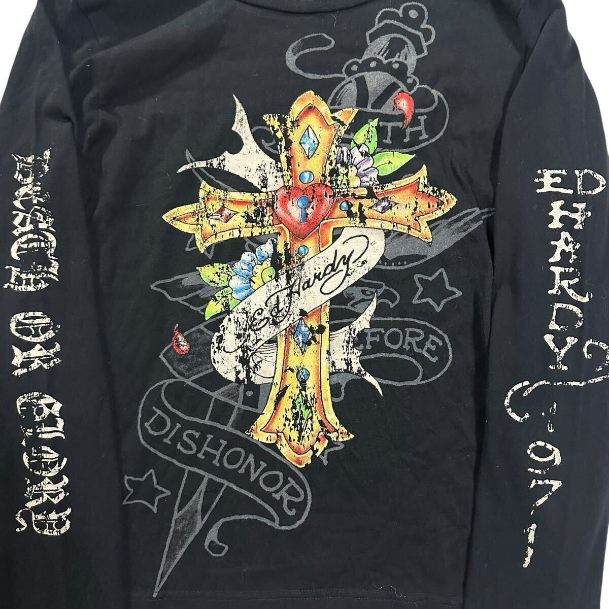 Ed Hardy Japanese Label Y2K cross cutsew 14th addiction share spirit ...