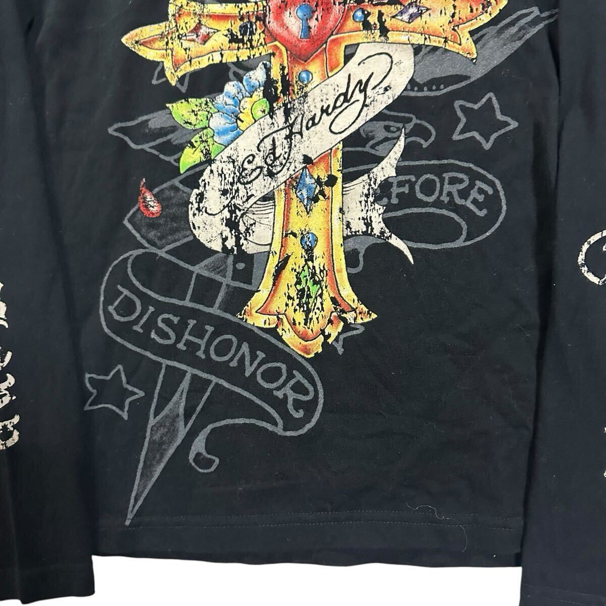 Ed Hardy Japanese Label Y2K cross cutsew 14th addiction share spirit ...