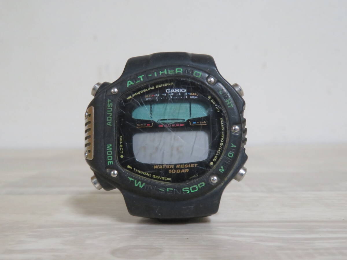CASIO G-SHOCK GW-600TDJ / ALTI-THERMO ツインセンサー ALT-6000 / G-SHOCK G-601 ...