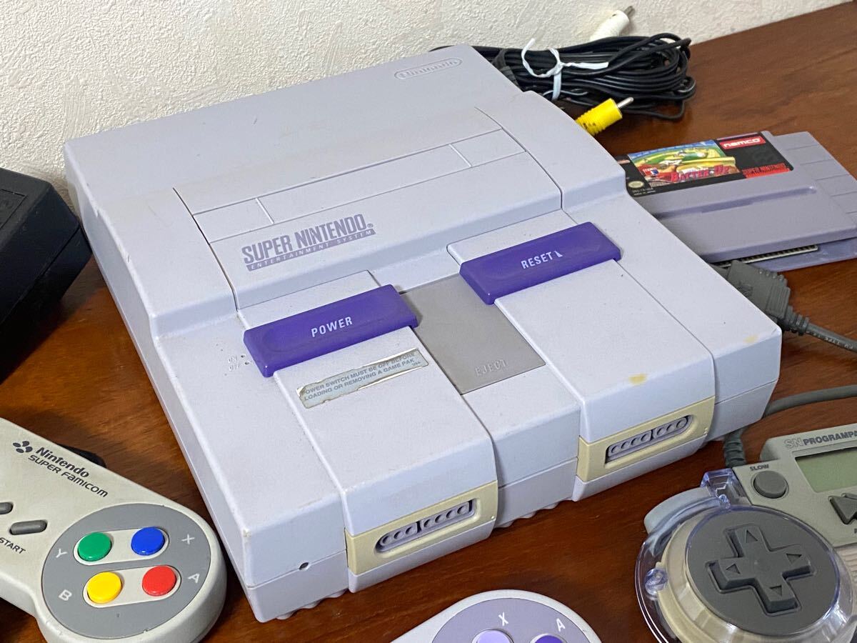 1990 Super Nintendo Entertainment System 純正 SNES 北米版 スーパーファミコン本体 ...