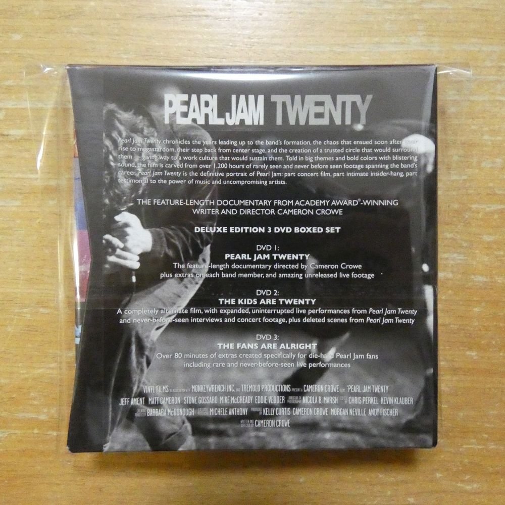 886979765597; 3DVD Pearl Jam / PJ20 Box Set Deluxe Edition DVD 紙ジャケット仕様 ...