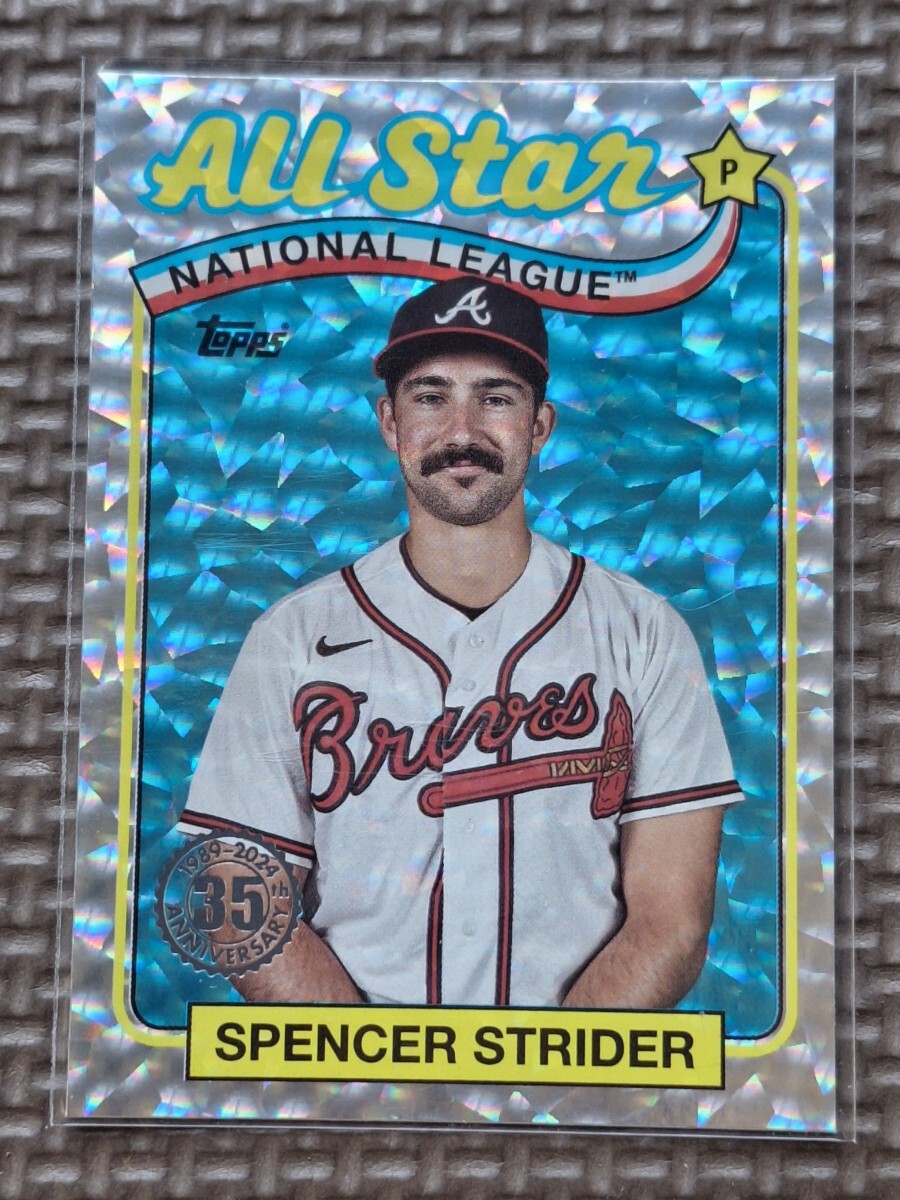 2024 Topps #89ASB-15 SPENCER STRIDER All-Star National League Silver ...