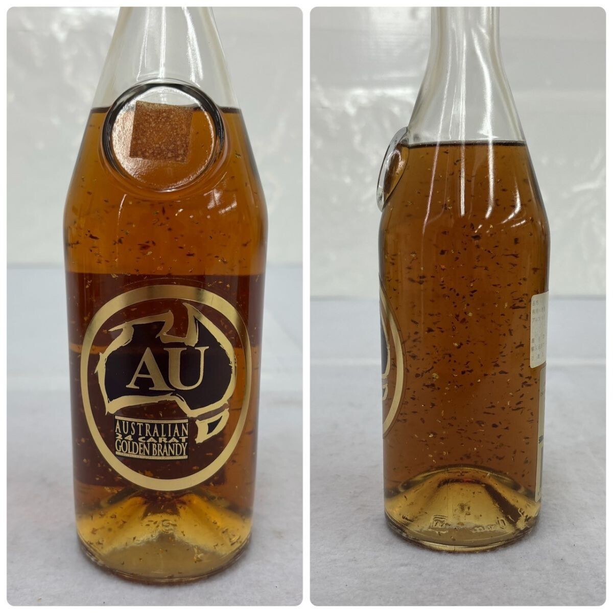 G412 ブランデー 4本まとめ/SUNTORY XO デラックス/L.Dorville ナポレオン/AUSTRALIAN GOLDEN BRANDY 金箔入り/他 500-700ml 37 ...