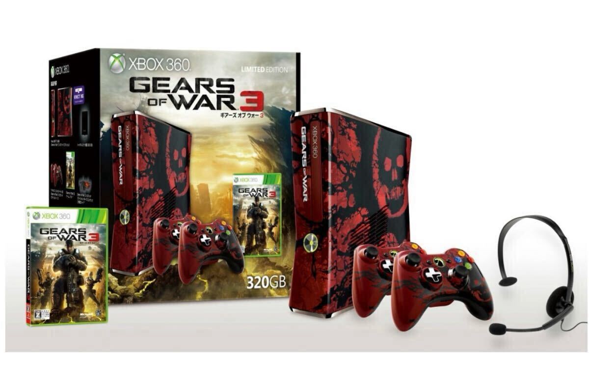Xbox360 GEARS OF WAR 3 LIMITED EDITION(Xbox360本体)｜売買されたオークション情報、yahooの ...