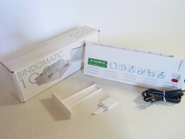 とじ太くん1000 卓上製本機 BINDOMATIC 1000(オフィス用品一般)｜売買されたオークション情報、yahooの商品情報をアーカイブ公開 - オークファン（aucfan.com）