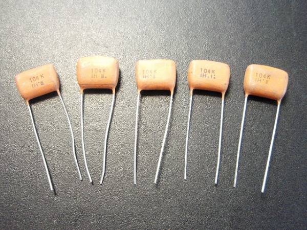 コンデンサー Panasonic ECQ-M 50V 104 0.1μF MOD 5個 EP172(エフェクター)｜売買されたオークション情報 ...