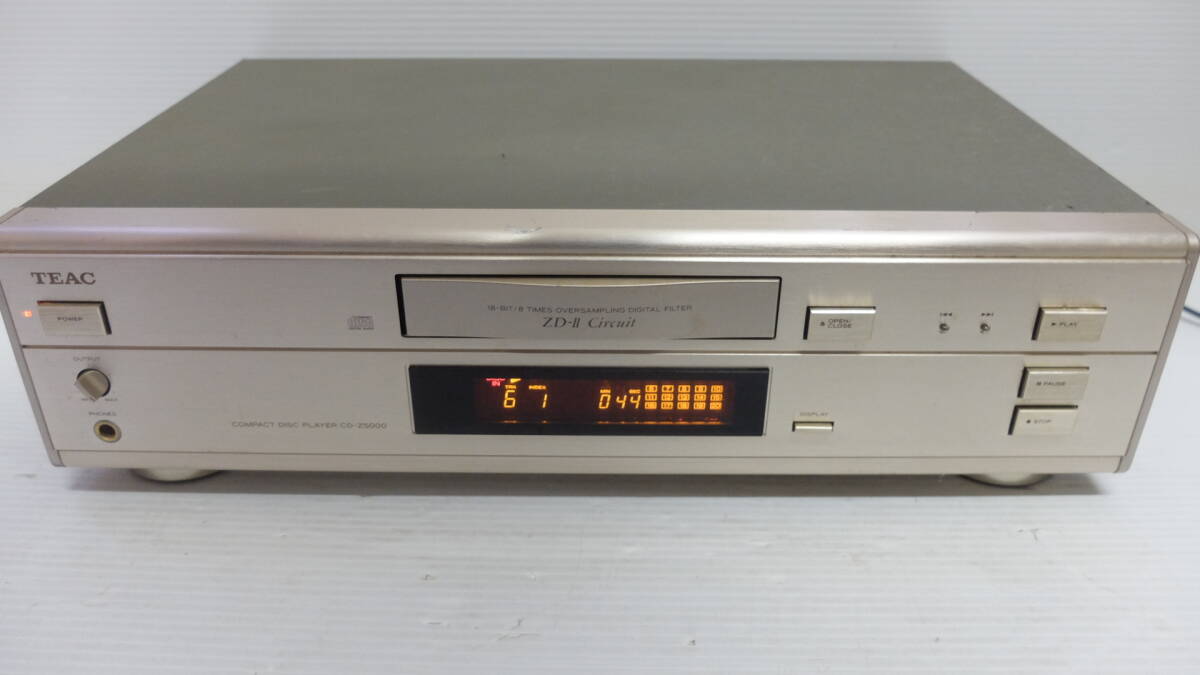 TEAC CD-Z5000の値段と価格推移は？｜4件の売買データからTEAC CD-Z5000の価値がわかる。販売や買取価格の参考にも。