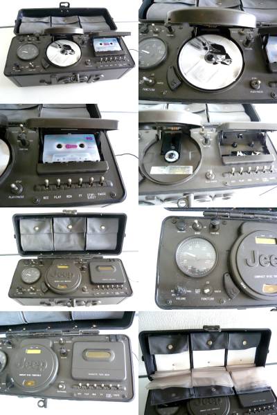 X55 TELEMANIA Jeep ジープ CDラジカセ WPSS-1A ジャンク(ラジカセ)｜売買されたオークション情報、yahooの商品 ...