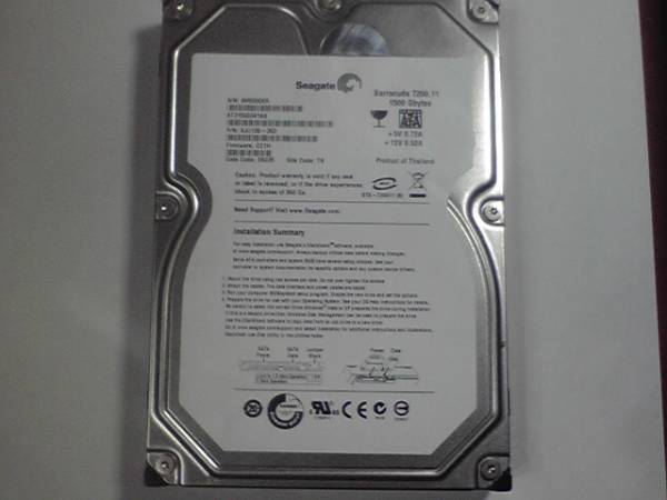SeagateE ST31500341AS 7200.11 1.5TB 9個有り そのA(1TB～)｜売買されたオークション情報、yahooの ...