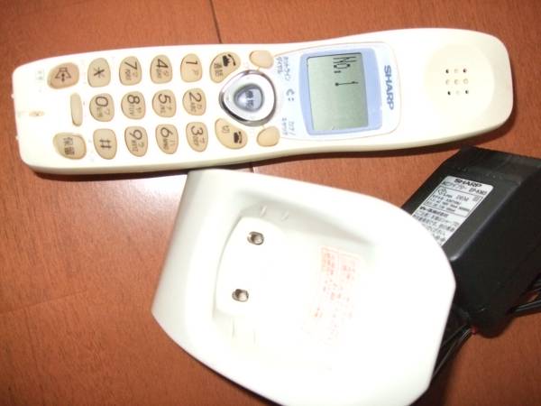 シャープ SHARP CJ-V83CL付属子機 CJ-KV83 EP-KM3(電話機一般)｜売買されたオークション情報、yahooの商品情報をアーカイブ公開 - オークファン（aucfan.com）