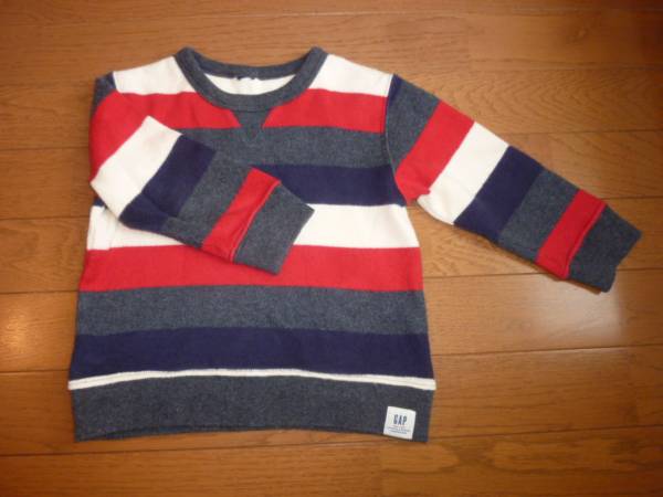 GAP ボーダー ニット 90 95 トリコロール(90（85～94cm）)｜売買されたオークション情報、yahooの商品情報をアーカイブ公開 - オークファン（aucfan.com）